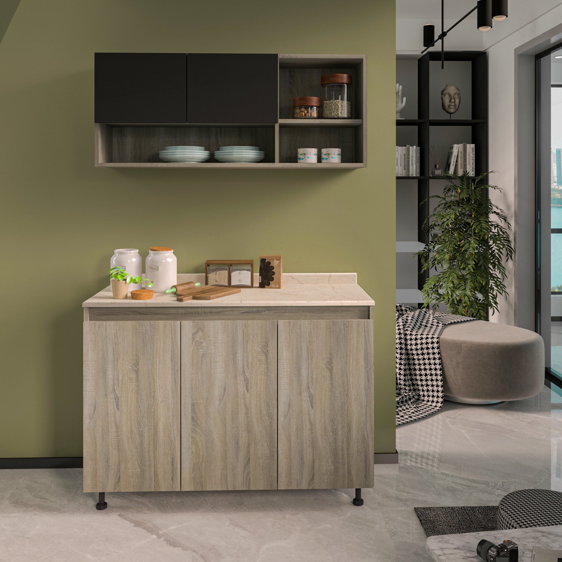 مطبخ- قطعتين- ZAF158 – Chic Homz