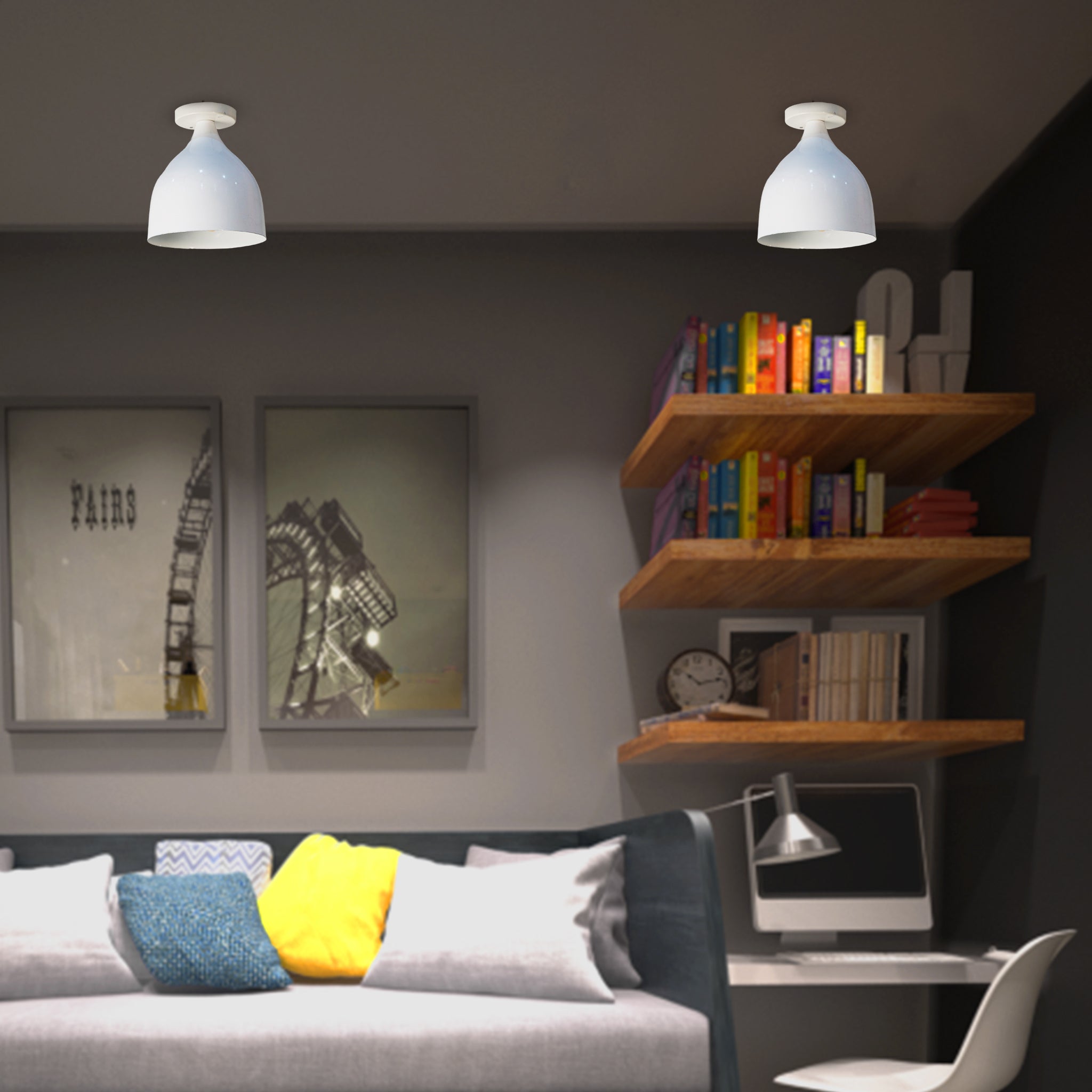 One piece ceiling lamp 19x19cm - SHLT254 – Chic Homz