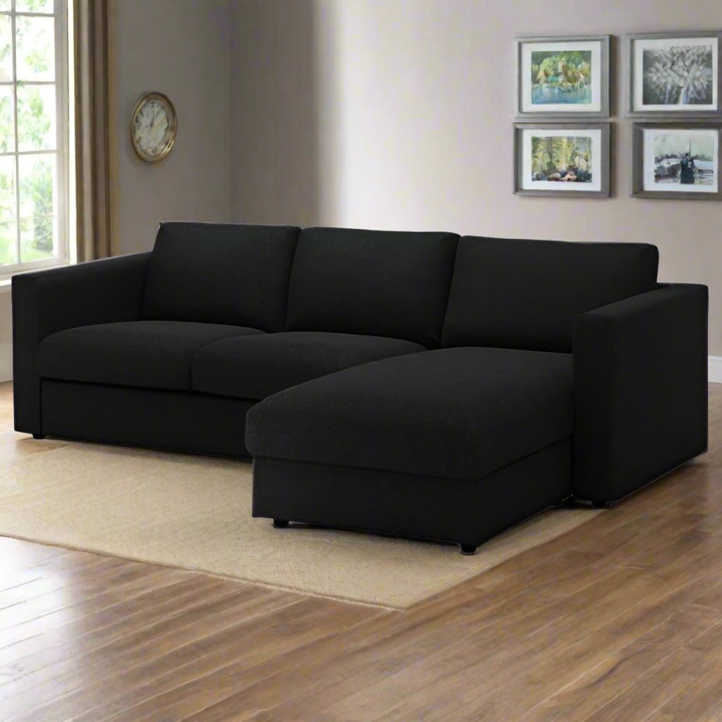Beech wood corner sofa 230x150cm - MAH13 – Chic Homz