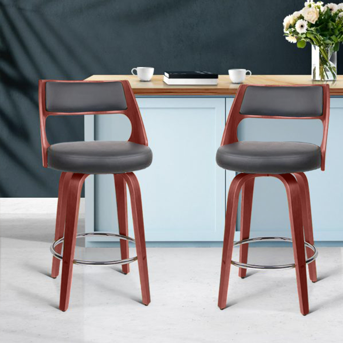 Bar stool 47 x 47 cm - MADE275 – Chic Homz