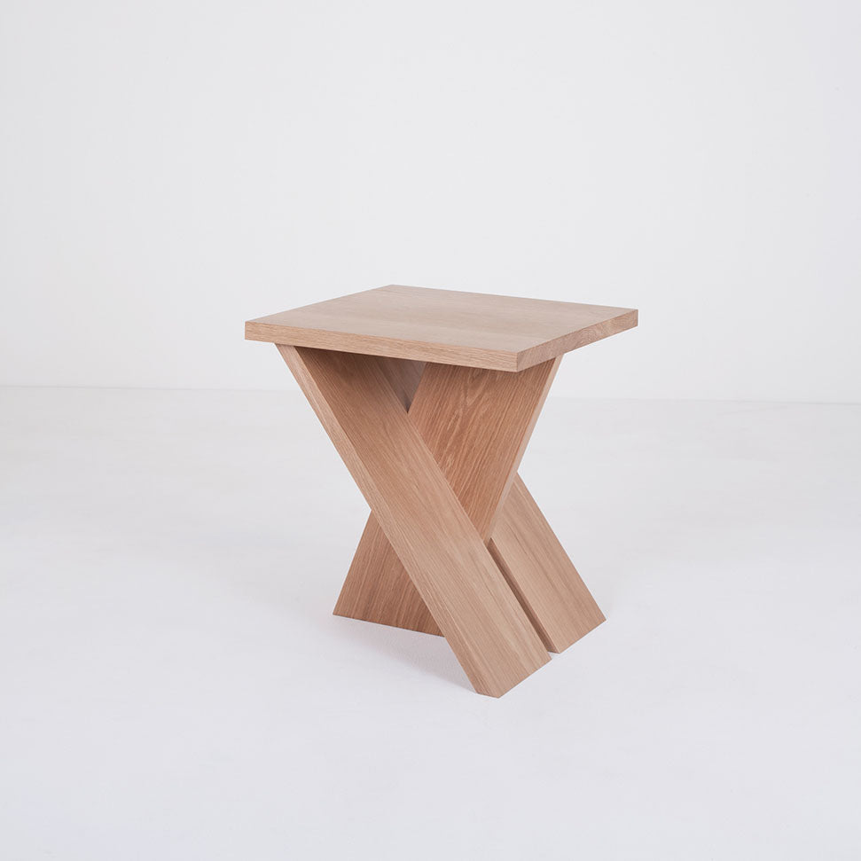 Azizi Wood Side Table 30×30 cm - DOR147 – Chic Homz