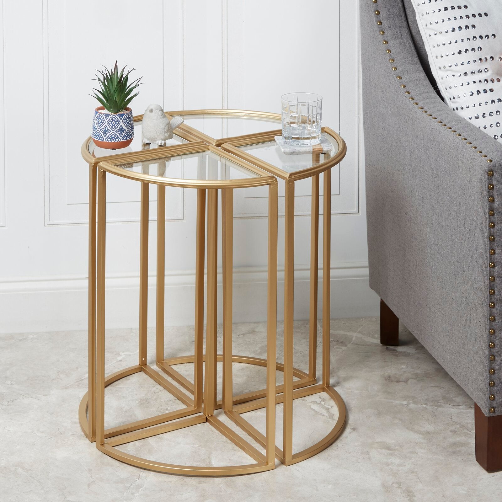 Side table 55 x 50 cm - EBA231 – Chic Homz