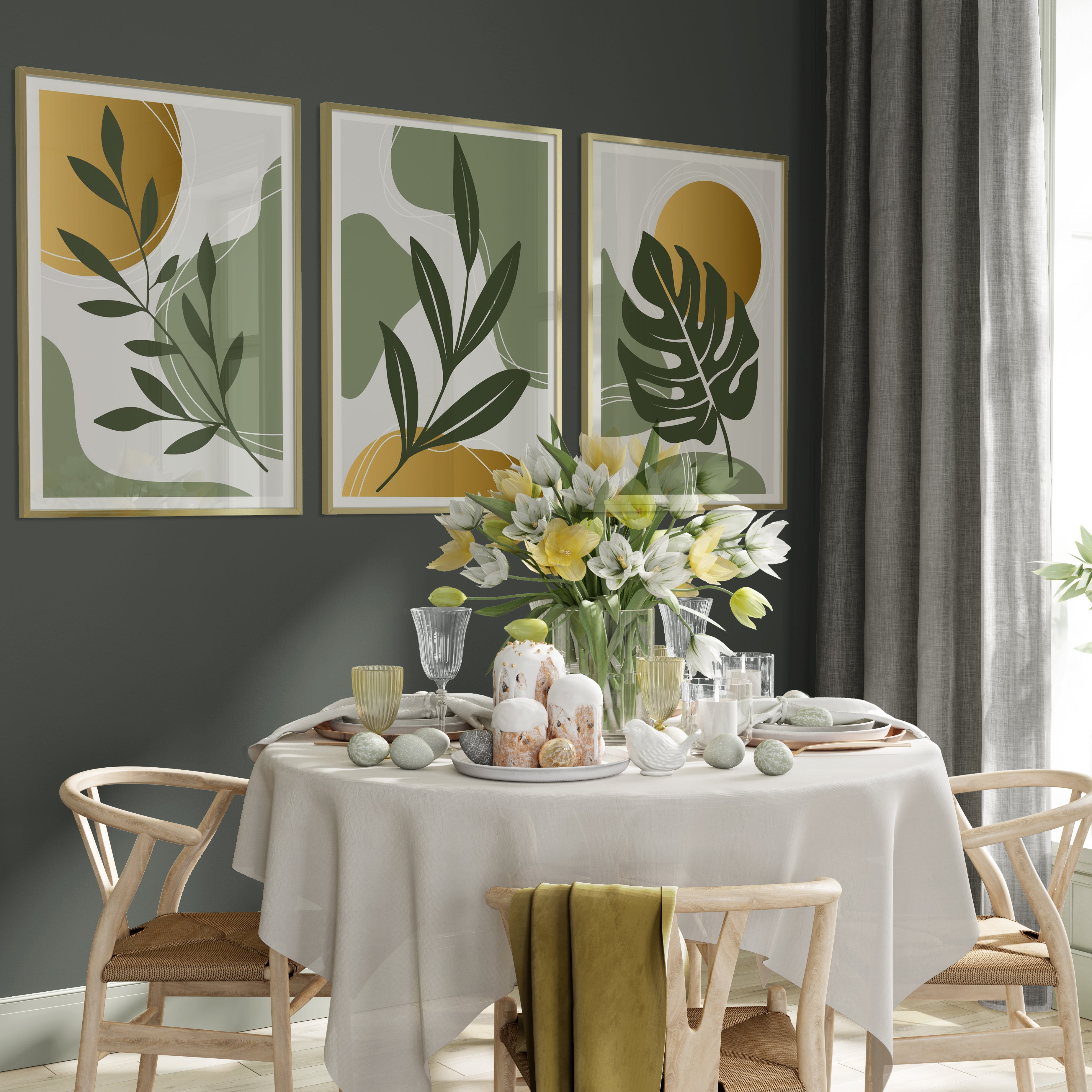 Tableau set - 3 pieces - PIC202 – Chic Homz