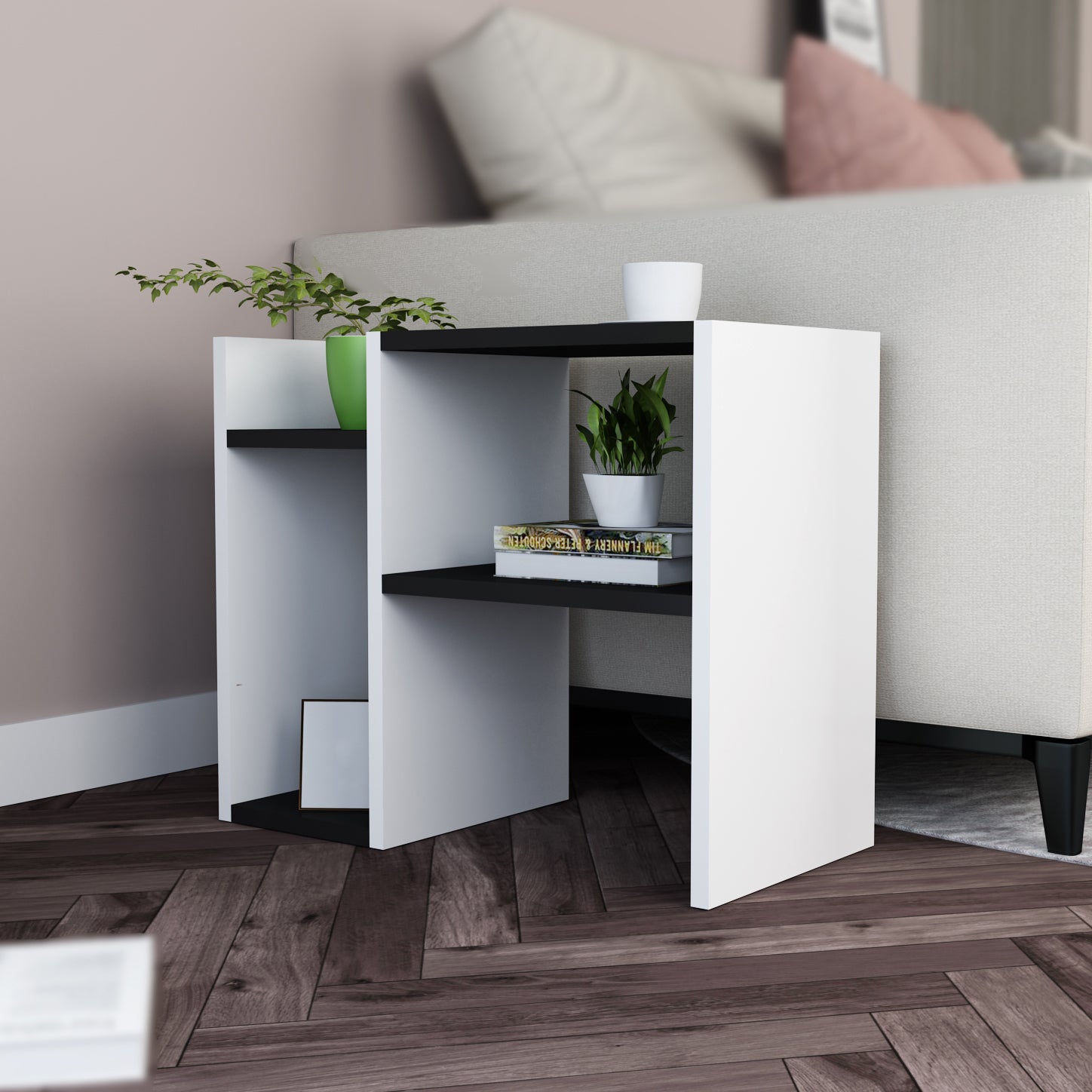 Side table 30×60 cm - LOG530 – Chic Homz