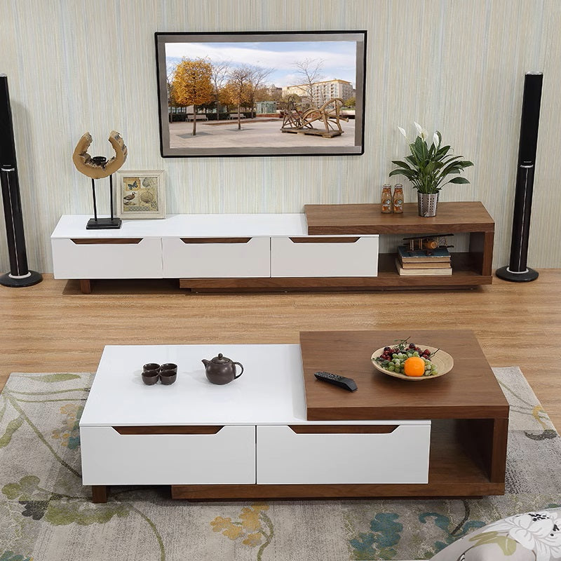 TV table with coffee table-NM02 – Chic Homz