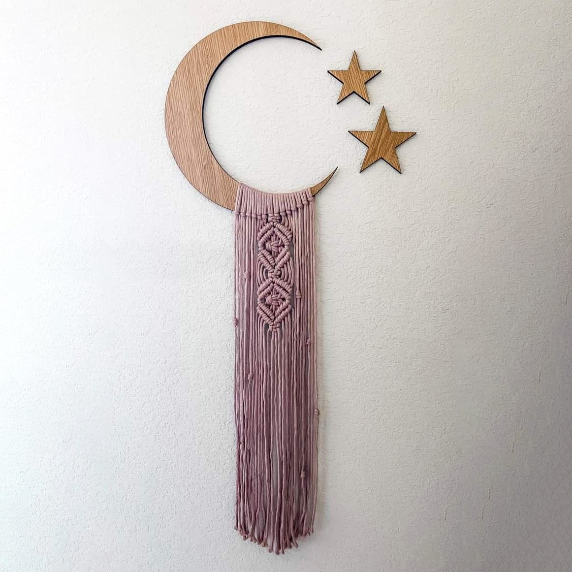 Ramadan crescent macrame wall decor, 30 x 80 cm - HAN47 – Chic Homz