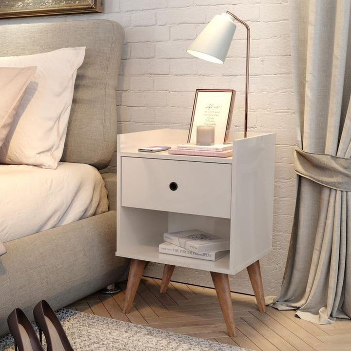 Stylish bedside commodes with practical storage drawers, perfect for ...