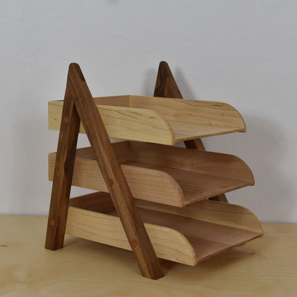 Wooden paper organizer 24 x 32 cm - ANK21 – Chic Homz