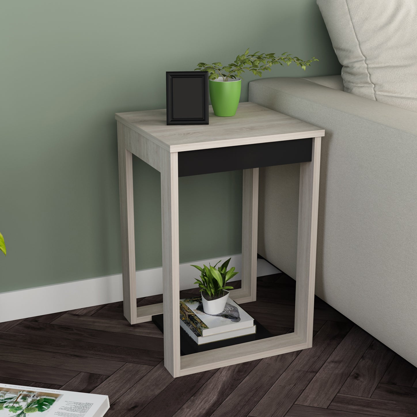 Side table 40×40 cm - LOG501 – Chic Homz