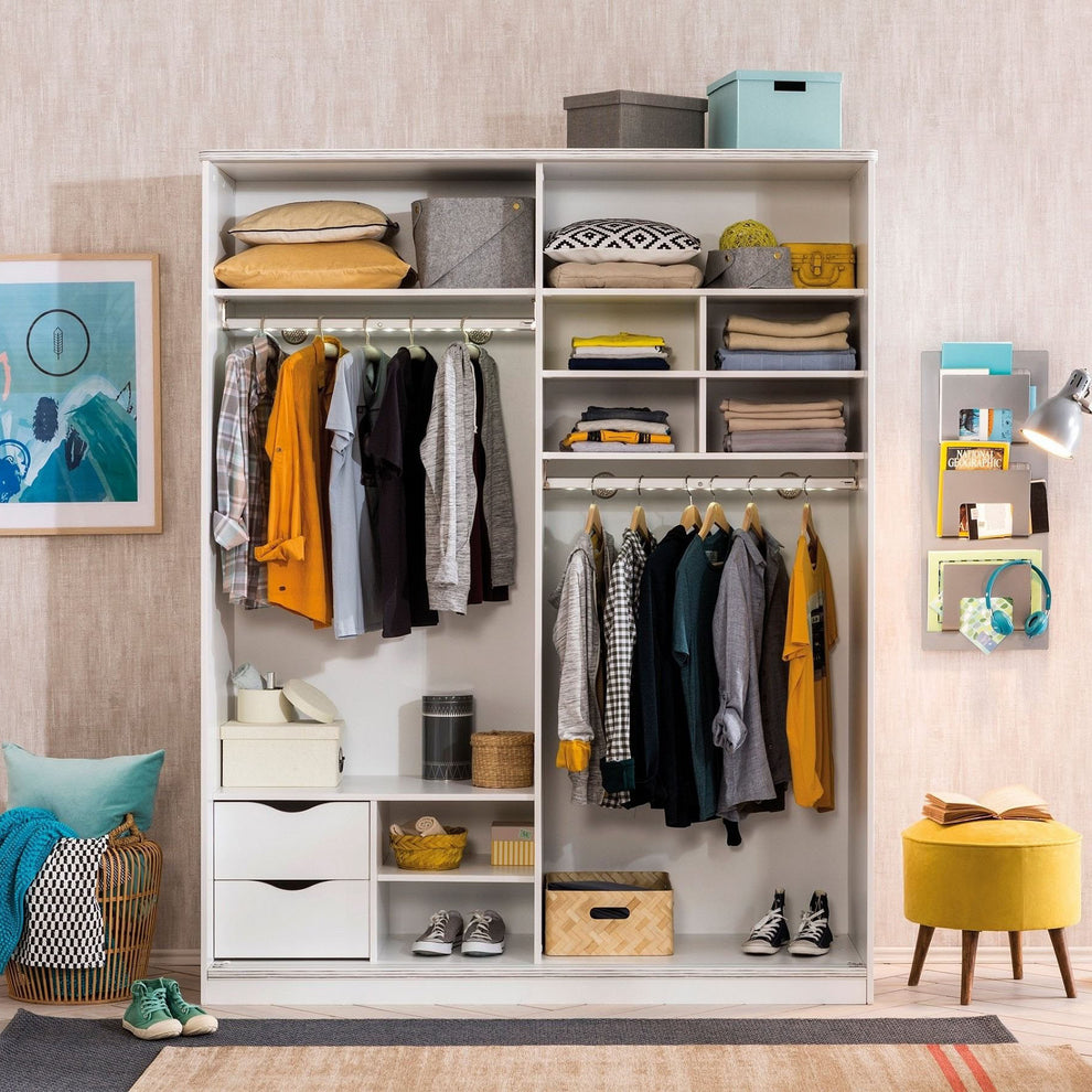 Wardrobe 120×220 cm - ART92 – Chic Homz