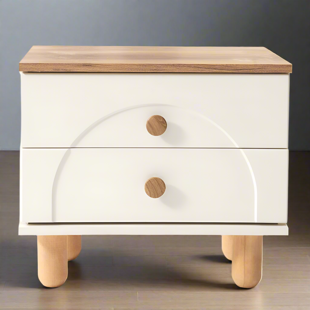 Stylish bedside commodes with practical storage drawers, perfect for ...