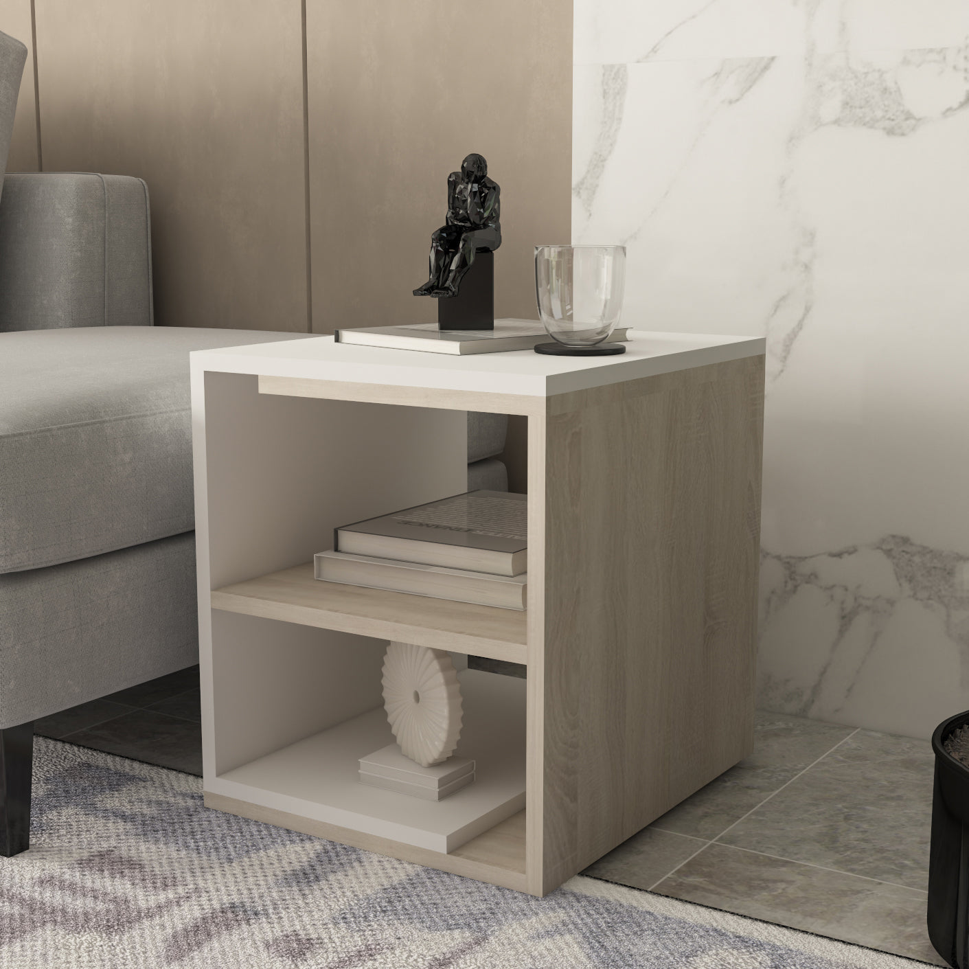 Side table 30×50 cm - LOG568 – Chic Homz