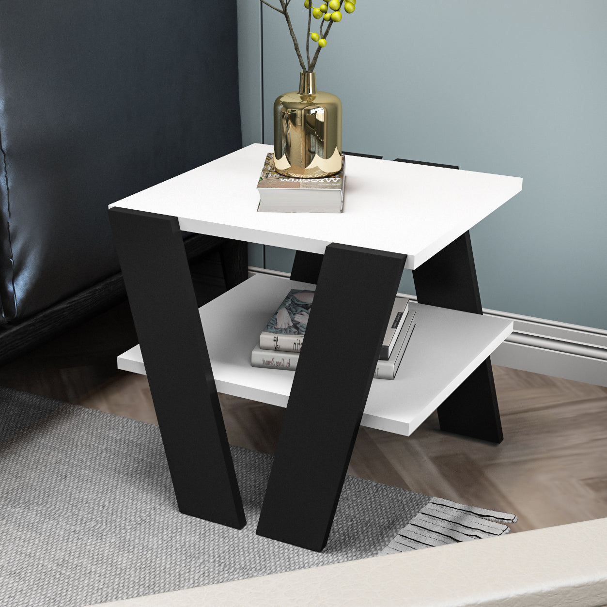 Side table 40×40 cm - LOG555 – Chic Homz