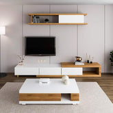 Shop modern TV tables with practical storage solutions for organizing ...