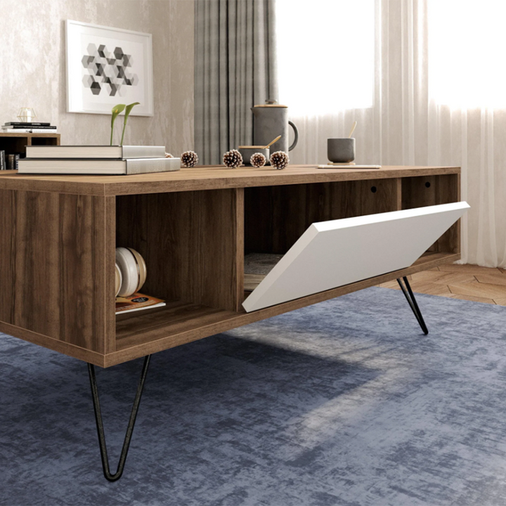 Shop modern TV tables with practical storage solutions for organizing ...