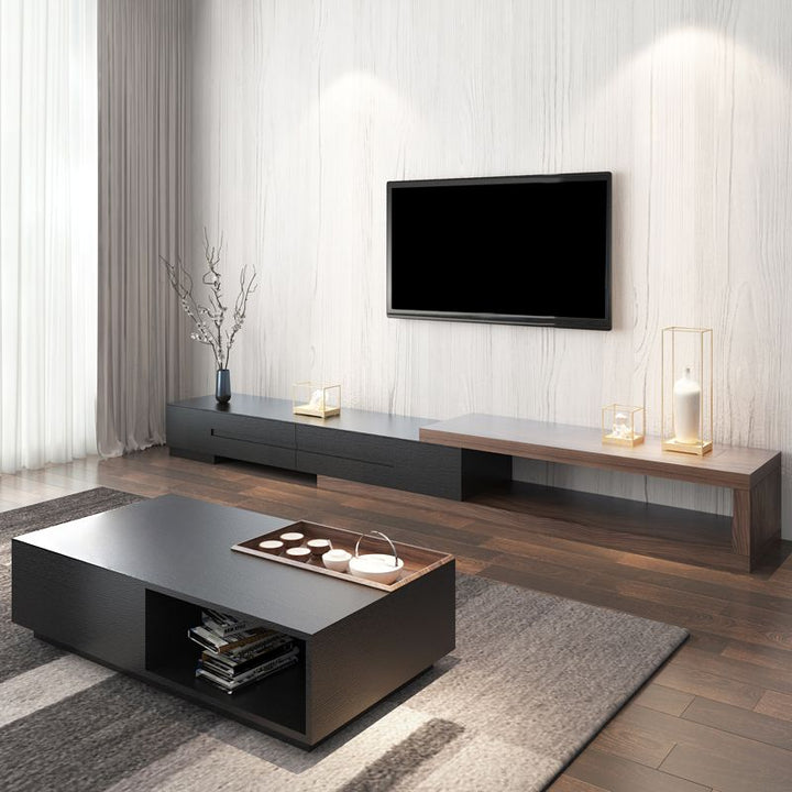 Shop modern TV tables with practical storage solutions for organizing ...